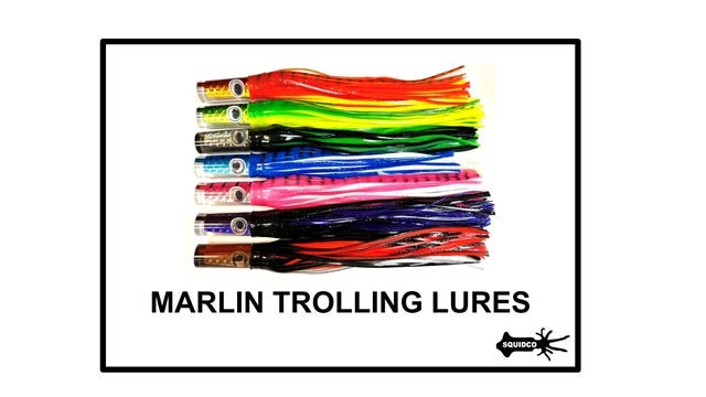 Candy Bar Marlin Trolling Lures | Squidco Fishing